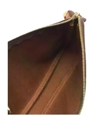 LOUIS VUITTON Monogram Pochette Accessories - Brown