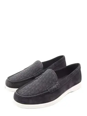 Dior Granville Oblique Jacquard Loafers - Black