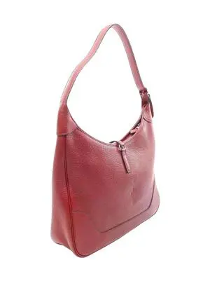 Hermès 2006 31 Trim Ii Shoulder Bag - Red