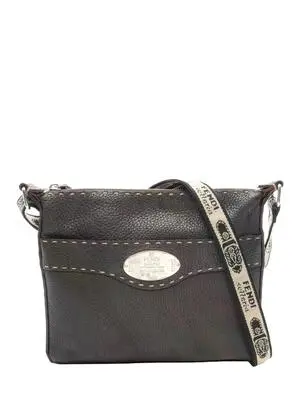 Fendi Selleria Cross Body Bag - Brown