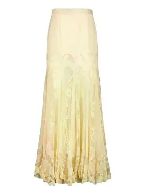 Zimmermann Valiant Panelled Maxi Skirt - Neutrals