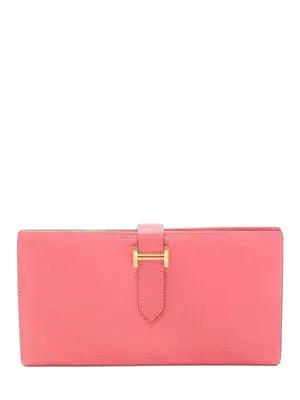 Hermès 2017 Bi-fold Wallet - Pink