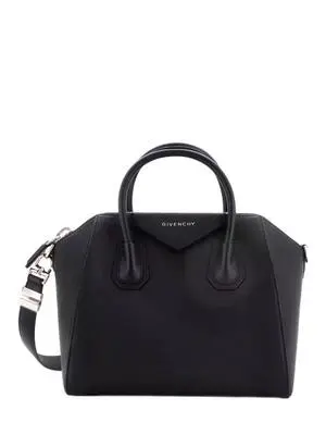 Givenchy Antigona Leather Small Satchel - Black