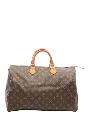 LOUIS VUITTON Louis Vuitton Speedy 40 Handbag Brown