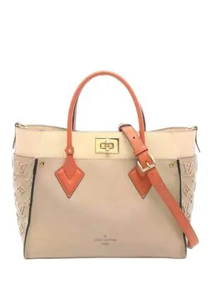 LOUIS VUITTON Louis Vuitton Monogram Tote Bag Neutrals