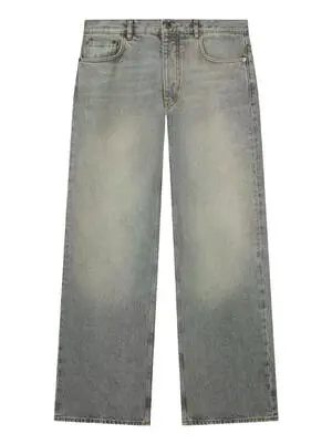 Off-White Half Arrow Slim Relaxed Jeans - Blue