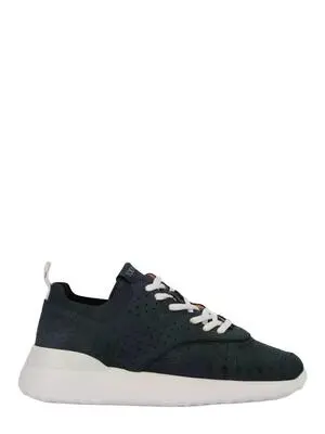 TOD'S Tod's Perforated Lace-Up Sneakers Blue