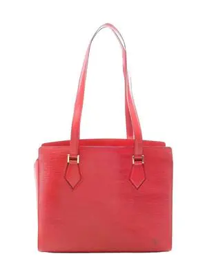 LOUIS VUITTON Epi Leather Shoulder Bag - Red