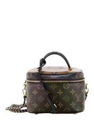 LOUIS VUITTON Reverse Monogram Satchel - Brown
