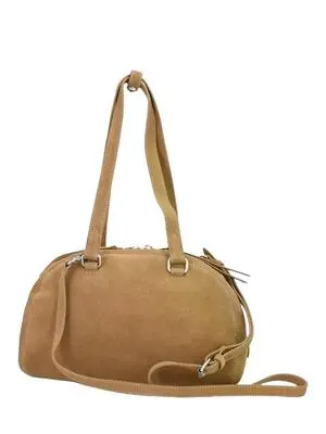 DIESEL® 1dr Suede Shoulder Bag - Brown
