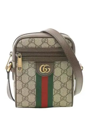 Gucci Ophidia Gg Supreme Mini Bag - Neutrals