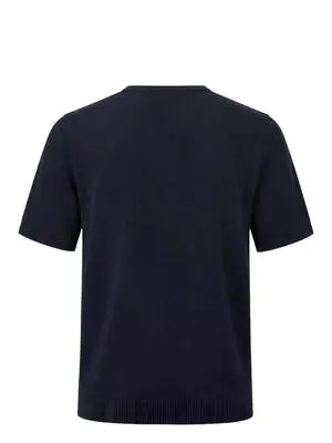ROBERTO COLLINA Fine-knit T-shirt - Blue