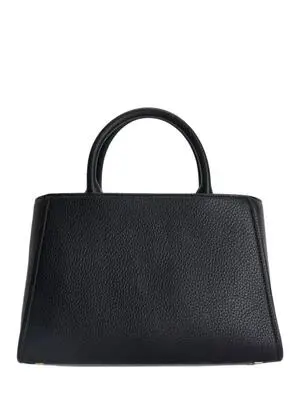 Elisabetta Franchi Logo Plaque Tote Bag - Black
