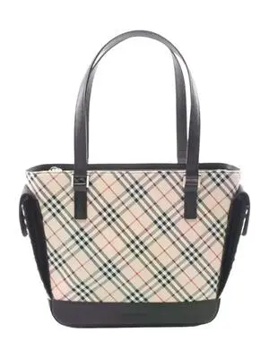 Burberry Nova Check Tote Bag - Neutrals