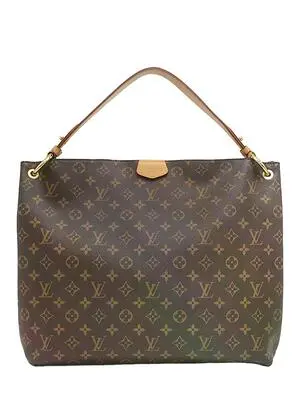 LOUIS VUITTON Monogram Graceful Mm Shoulder Bag - Brown