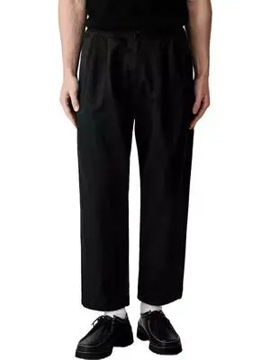 NEIGHBORHOOD Pleated Elasticated-waist Trousers - Black