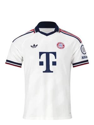 Adidas Fc Bayern 26/27 Away Jersey - White