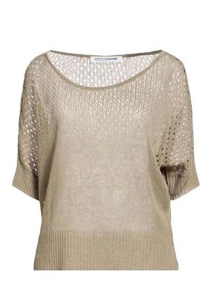 European Culture Knit Sweater - Green