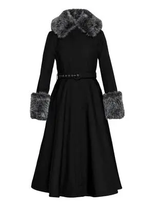 RAINSISTERS Winter Coat - Black