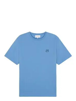 Maison Kitsuné Bold Fox Head Patch Compack T-shirt - Blue