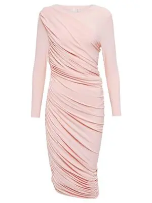 Norma Kamali Diana Jersey Midi Dress - Pink