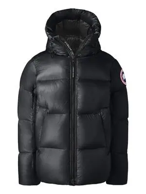 Canada Goose Logo Down Jacket - Black
