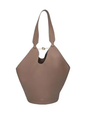 Khaite Khaite Small Lotus Tote Bag Brown