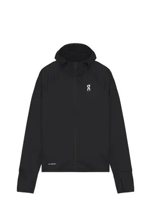 On Climate Zip Hoodie Black