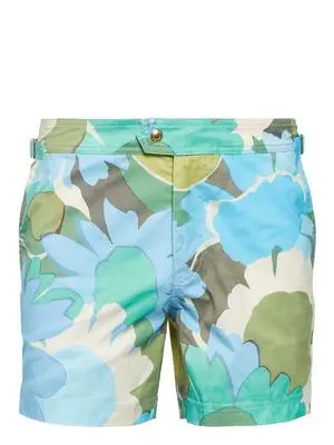TOM FORD Floral Swim Trunks - Multicoloured