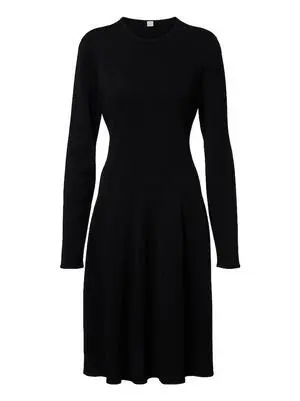TOTEME Knitted Minidress - Black