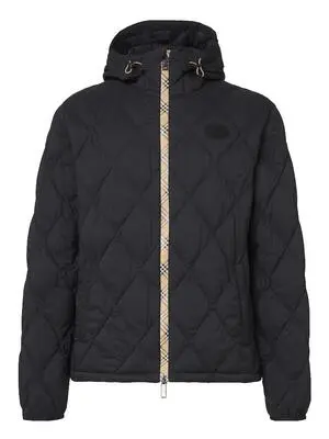 BURBERRY Burberry Quilted Hooded Jacket
