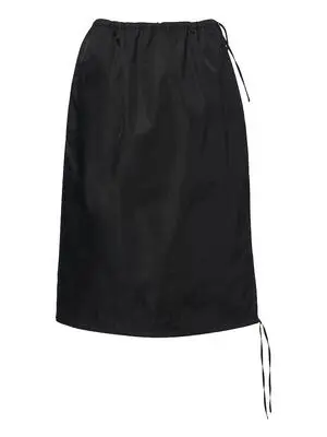 Prada Technical Midi Skirt - Black