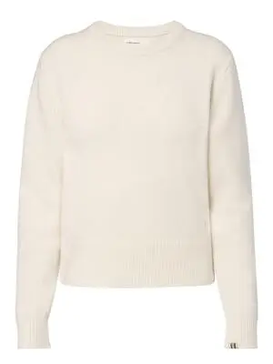 Extreme Cashmere N°430 Jeanne Cashmere-blend Sweater - White
