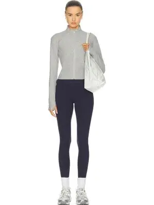 Beyond Yoga Spacedye High Definition Zip-up Jacket - Silver Mist