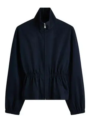 Scanlan Theodore Mignon Funnel Neck Jacket - Navy