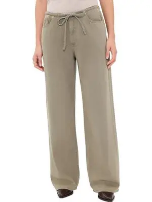 DL1961 DL1961 Sienna Low-Slung Wide-Leg Relax Jeans Clover