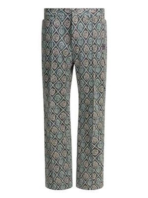 Needles Jacquard Pants - Blue
