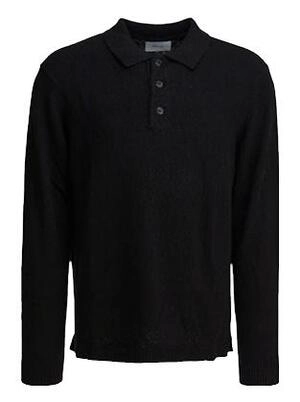 NN.07 Randy Cotton Polo Shirt - Black