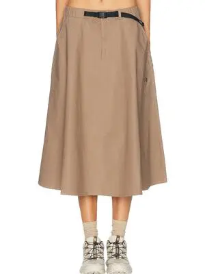 The North Face Belted Canvas Skirt - Garnet