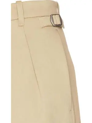 MUGLER Tapered Leg Cargo Pants - Beige