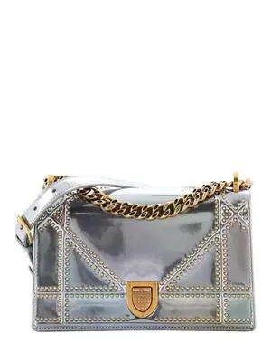 Dior Diorama Flap Bag - Silver