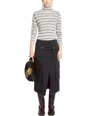 DRIES VAN NOTEN DRIES VAN NOTEN Overdyed Cargo Skirt
