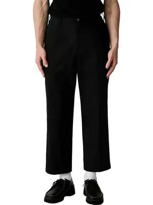 NEIGHBORHOOD Logo Patch Straight-leg Trousers - Black