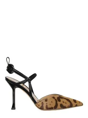 Fendi FENDI Very Colibrì Slingbacks Brown