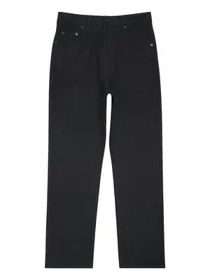 Studio Nicholson Riso Moleskin Trousers - Black