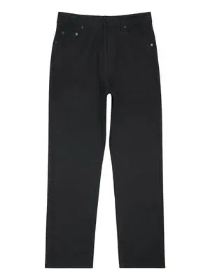 Studio Nicholson Riso Moleskin Trousers - Black
