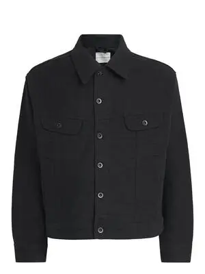 Studio Nicholson Moleskin Derby Jacket - Black