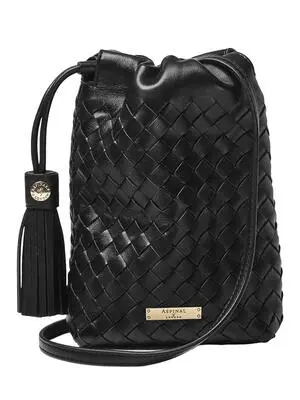ASPINAL OF LONDON Soho Cross-body Pouch - Black