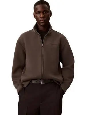 Calvin Klein Cooling Spacer Zip Jacket - Beluga