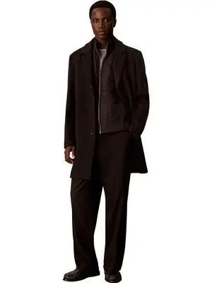 CALVIN KLEIN Calvin Klein 3-in-1 Wool Blend Coat And Vest